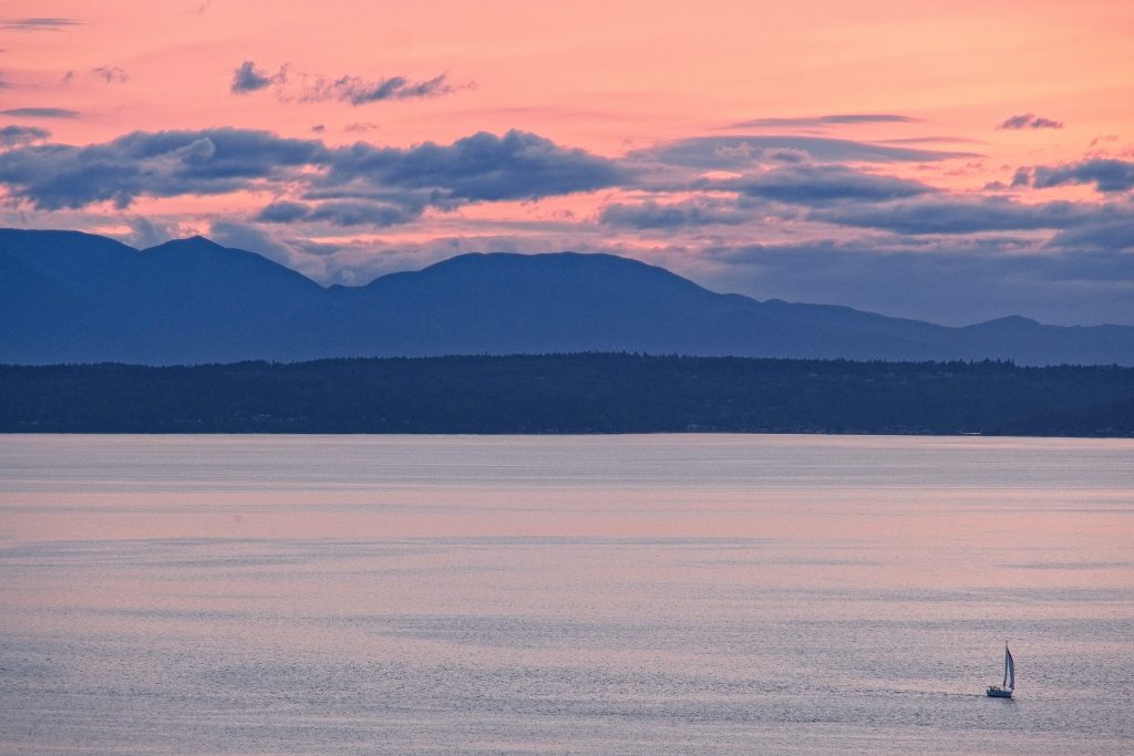 Sunset, Ballard Evening Walk – I May Be Happy