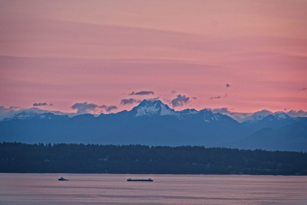 Sunset, Ballard Evening Walk – I May Be Happy